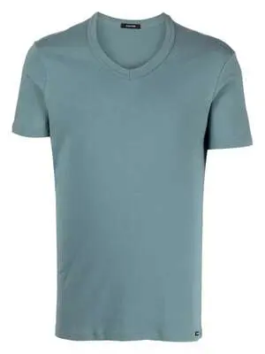 TOM FORD V-neck Stretch-cotton T-shirt