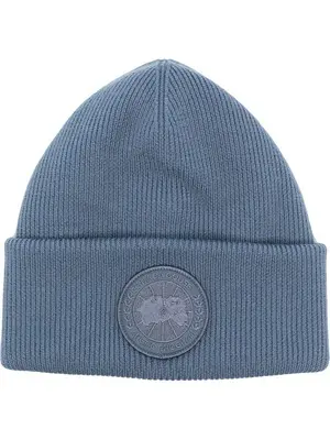 Canada Goose Tonal-disc Beanie - Blue