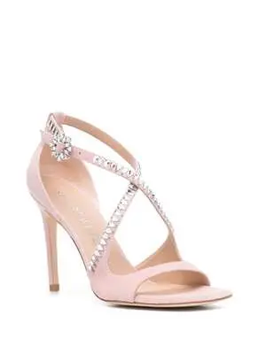 STUART WEITZMAN 110mm Crystal-embellished Sandals