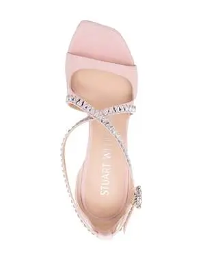STUART WEITZMAN 110mm Crystal-embellished Sandals