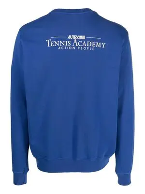 AUTRY Cotton Logo-patch Sweatshirt