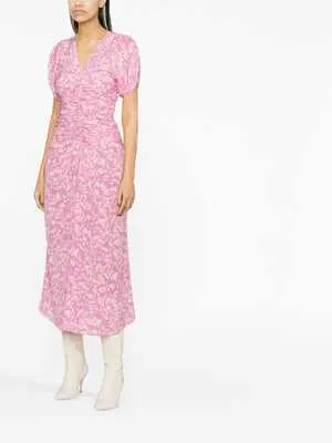 Isabel Marant Étoile V-neck Graphic-print Dress