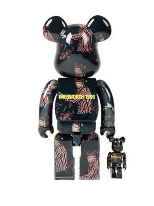 MEDICOM TOY X Oasis Knebworth 1996 Noel Gallagher Be@rbrick 100% And 400% Figure Set