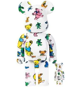 MEDICOM TOY Grateful Dead Dancing Be@rbrick 100% And 400% Figure Set
