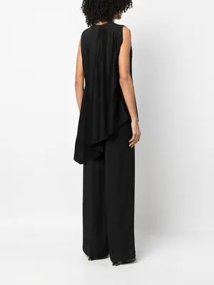 JOSEPH Asymmetric Pleated Vest