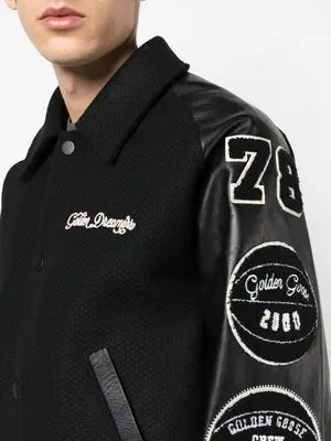 GOLDEN GOOSE Bomber Jacket - Black