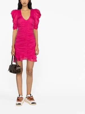 MARANT ETOILE Sireny Puff-sleeve Mini Dress