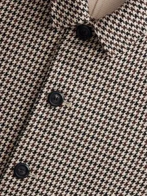 AMI Paris Houndstooth Single-breasted Jacket