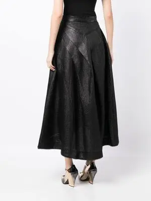 Shiatzy Chen Genisis Asymmetric Wrap Skirt