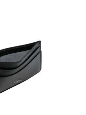A.p.c. André Embossed Logo Cardholder