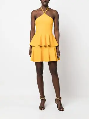 Stella McCartney Peplum-hem Halterneck Top