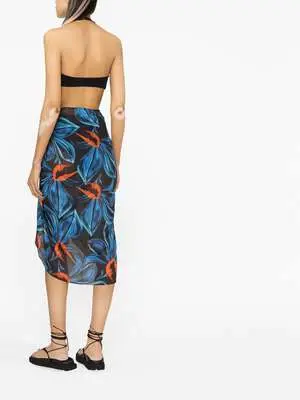 LOUISA BALLOU Floral-print Sarong
