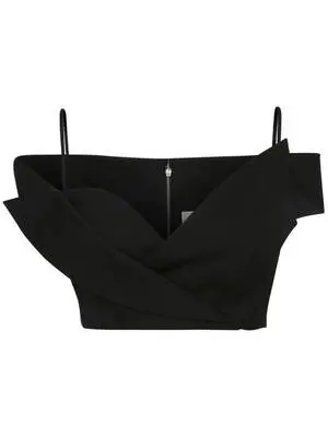 Alexander McQueen Trompe L'oeil Cropped Top