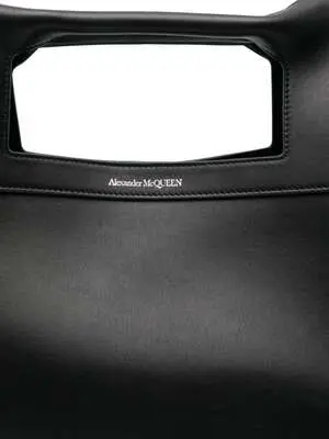 Alexander McQueen The Square Tote Bag - Black