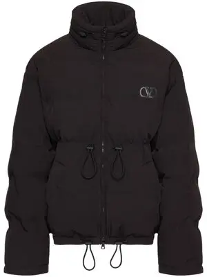 Valentino Garavani Vlogo Signature Hooded Puffer Jacket