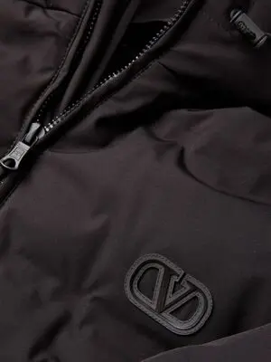 Valentino Garavani Vlogo Signature Hooded Puffer Jacket