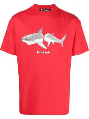 Palm Angels Shark-print T-shirt