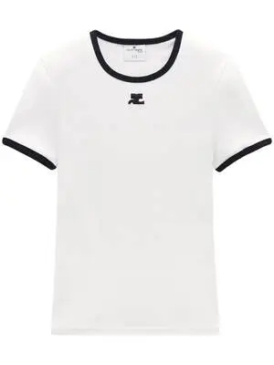 Courreges Embellished T-shirts For Women