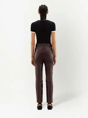 COURREGES Bumpy Contrast T-shirt - Black