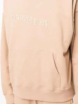 DOMREBEL Caveman Embroidered Hoodie
