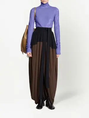 Proenza Schouler High-neck Sequined Top