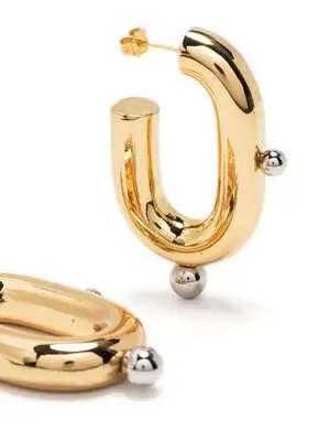 Rabanne Xl Link Hoop Earrings