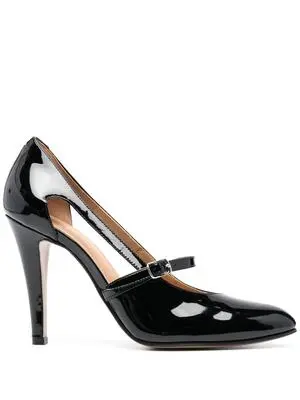 MAISON MARGIELA 100mm Patent-leather Cut-out Pumps