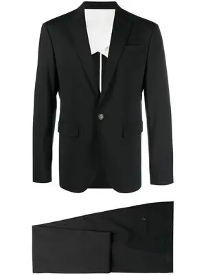 Dsquared2 Single-breasted Wool-blend Suit - Black