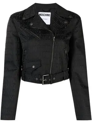 Moschino Notched Lapel Jackets For Women
