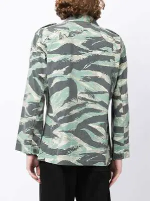 MAHARISHI Camouflage-print Long-sleeve Shirt