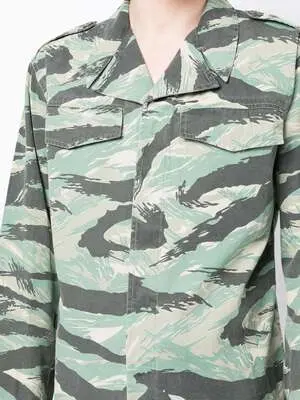 MAHARISHI Camouflage-print Long-sleeve Shirt
