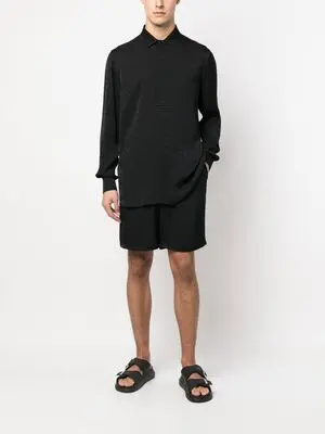 Moschino Print Track Shorts - Black