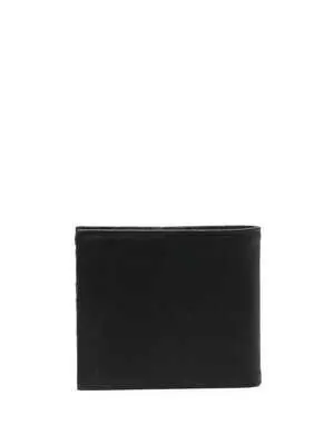 Emporio Armani Logo-plaque Bi-fold Wallet - Black