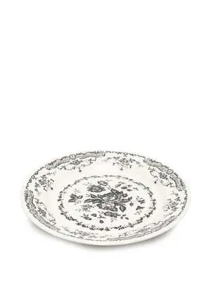 BITOSSI HOME Glazed Floral-print Plate