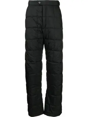 IENKI IENKI Quilted Straight Trousers