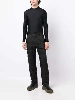 IENKI IENKI Quilted Straight Trousers