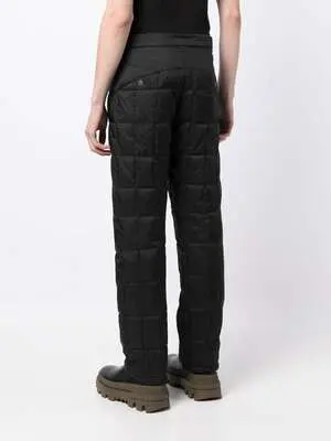 IENKI IENKI Quilted Straight Trousers