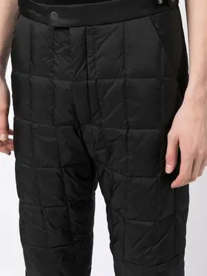 IENKI IENKI Quilted Straight Trousers