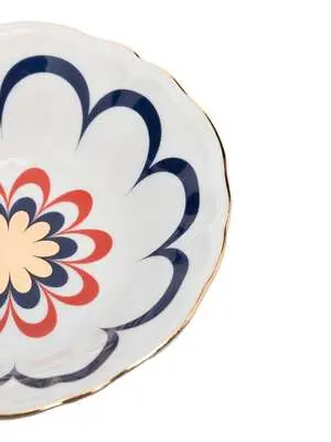 BITOSSI HOME Geometric Floral-print Bowl