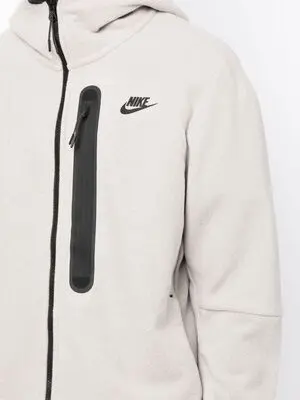 Nike Tech Fleece Full-zip Winterized Hoodie - Grey