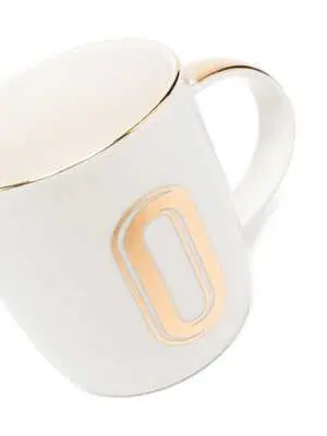 BITOSSI HOME Letter-o Porcelain Mug