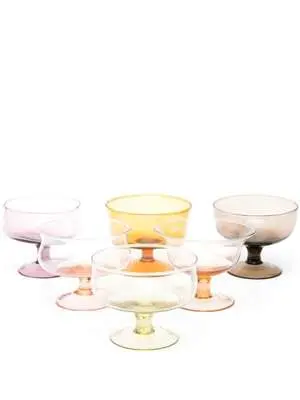 BITOSSI HOME Set-of-six Cocktail Glasses - Pink
