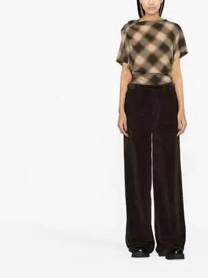Dsquared2 Wide-leg Corduroy Trousers - Brown
