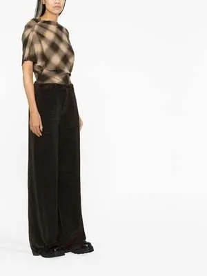 Dsquared2 Wide-leg Corduroy Trousers - Brown
