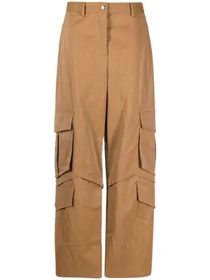 MSGM Multi-pocket Cargo Trousers