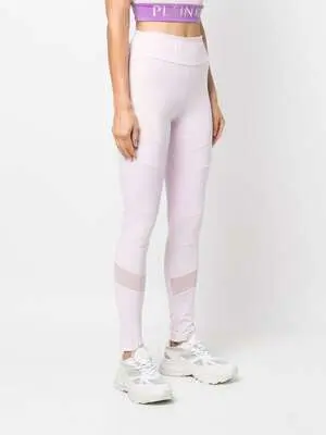 PLEIN SPORT Logo-waistband Leggings