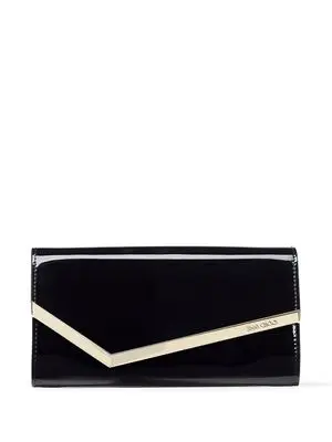 Jimmy Choo Emmie Logo Clutches