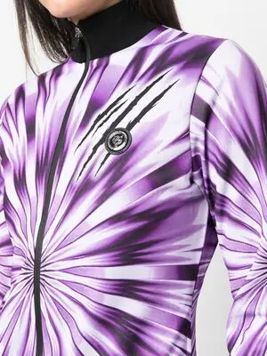 PLEIN SPORT Print Tie-dye Two-piece Tracksuit