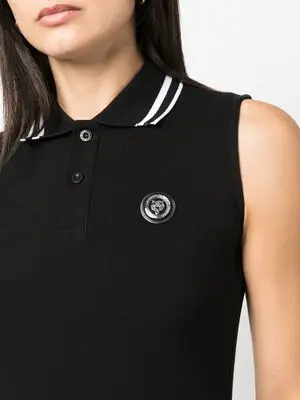 PLEIN SPORT Sleeveless Polo Shirt