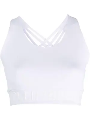 PLEIN SPORT Crossover-strap Sports Bra